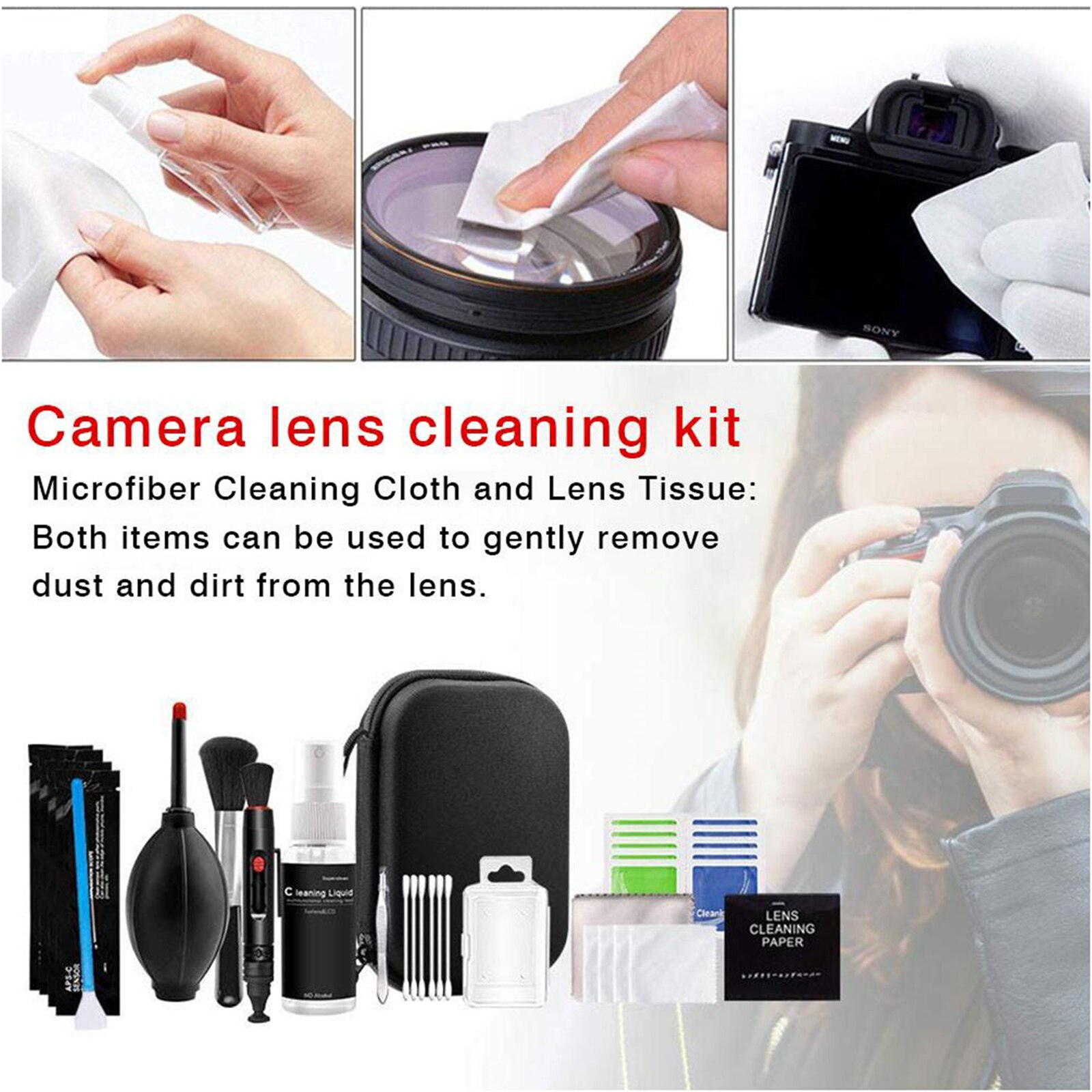 Professionele Camera Cleaning Kit Voor Dslr Camera... – Grandado