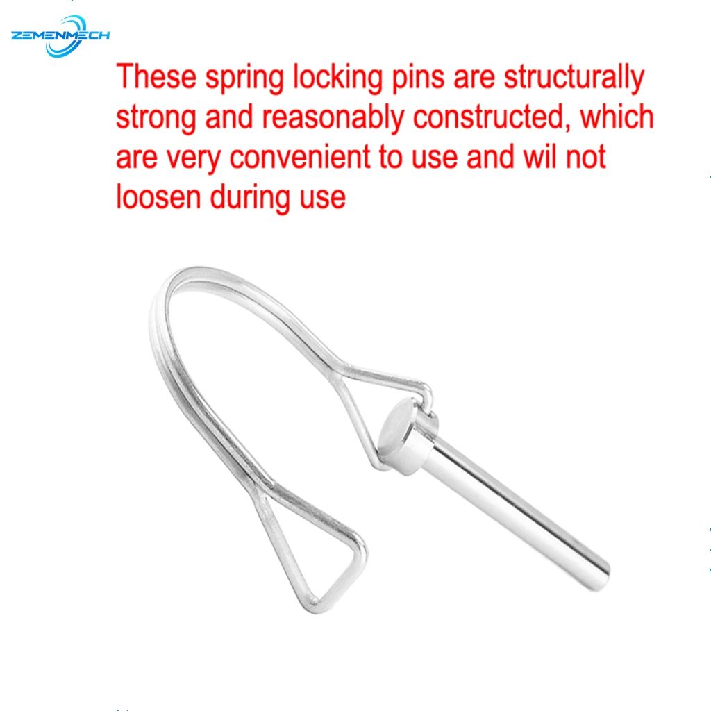 316 Stainless Steel PTO Pin Round Arch Wire Shaft ... – Vicedeal