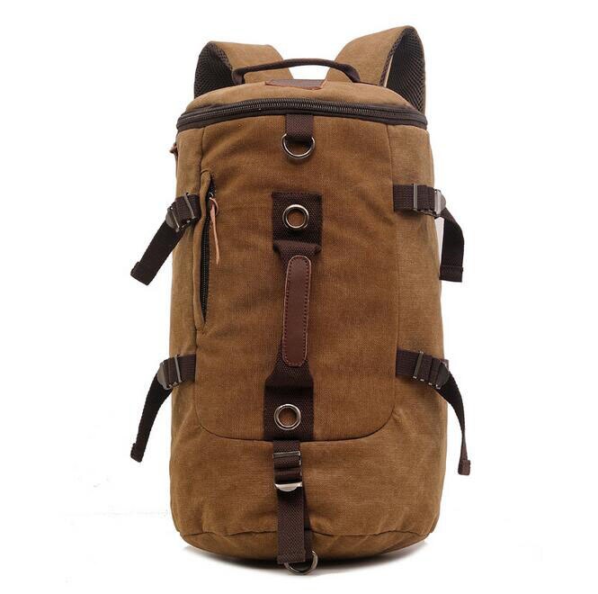 071717 men school student backpack double shoulder... – Vicedeal