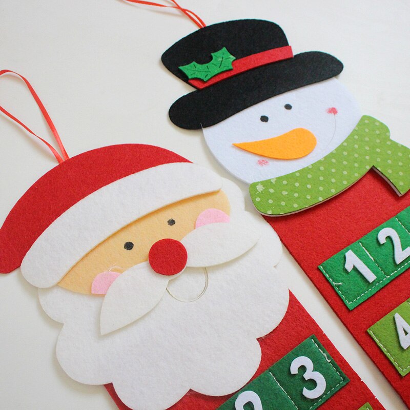 Christmas Advent Calendar Door Wall Window Hanging... – Grandado