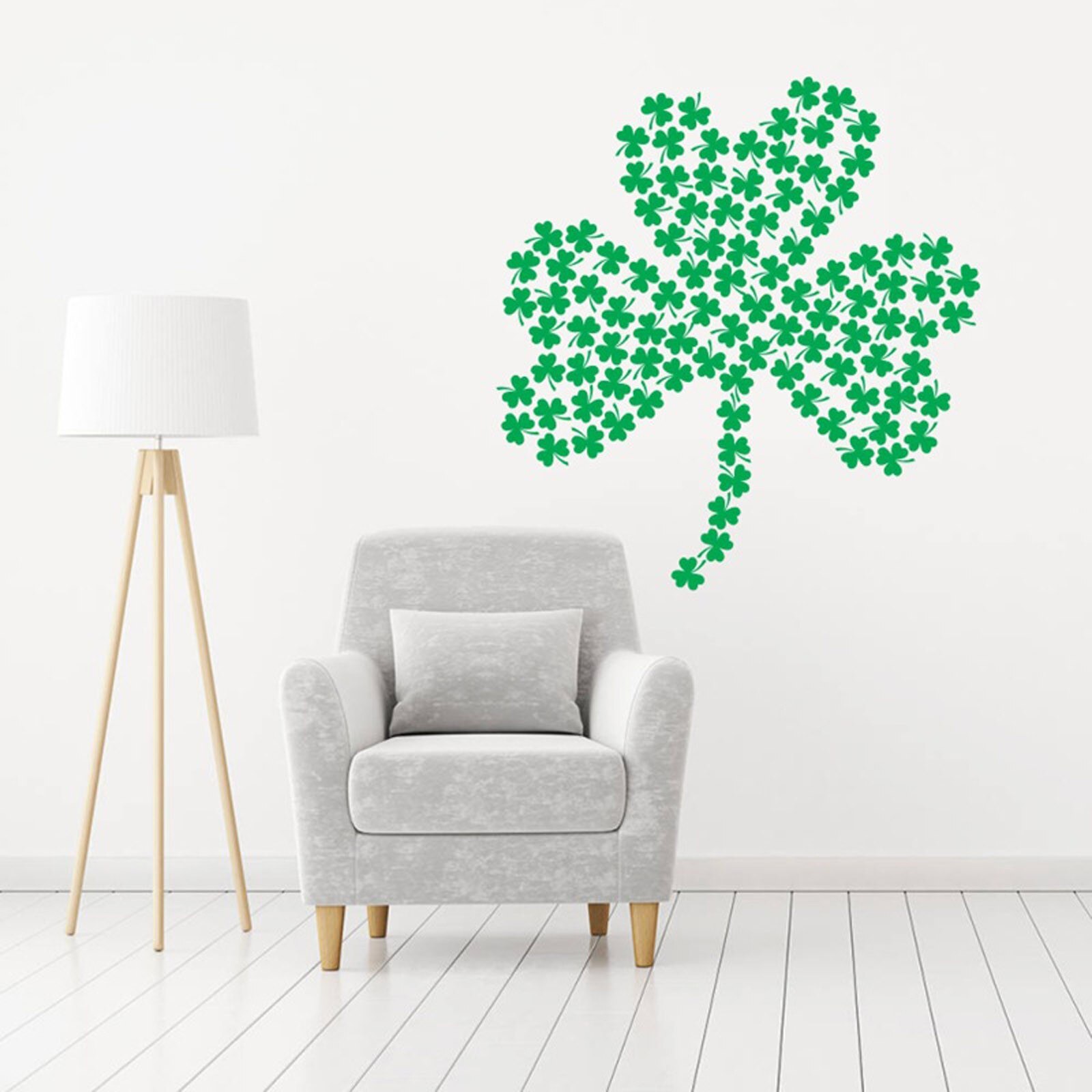 Happy St. Patrick's Day Letters Window Wall Sticke... – Grandado