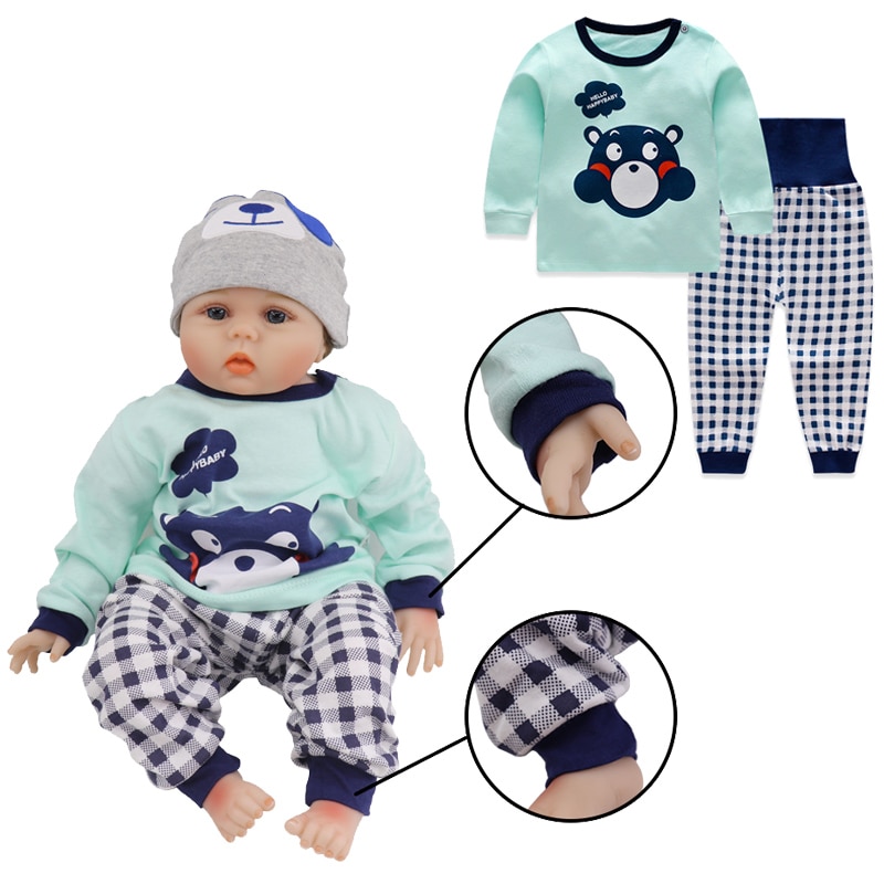 Baby Reborn Dolls Clothes Fit For 45-60cm Born Dol... – Vicedeal