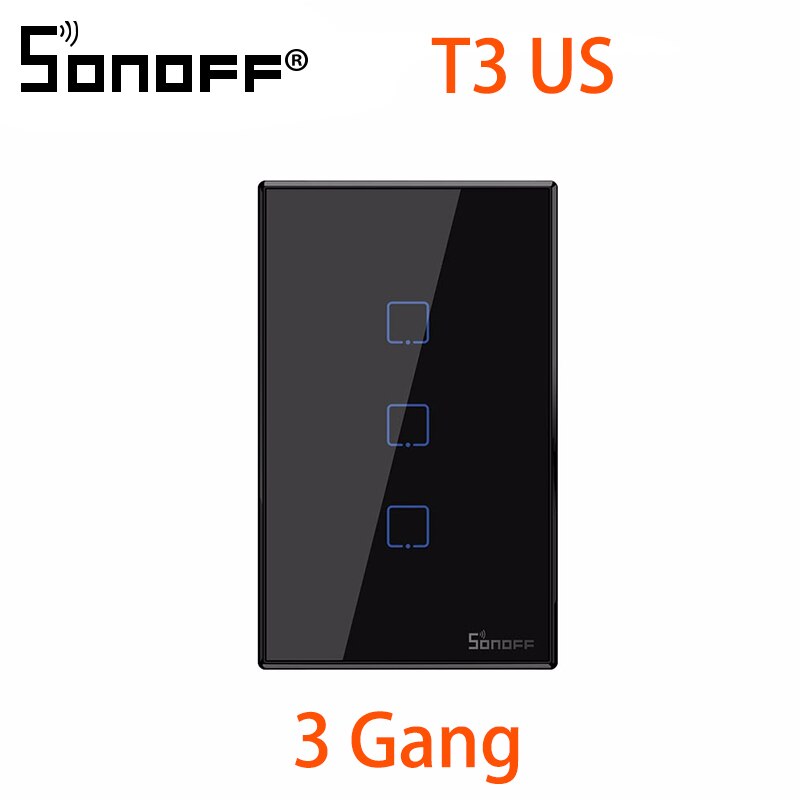 Sonoff T3 Tx Wifi Smart Switche Met 3 Gangs Smart ... – Vicedeal