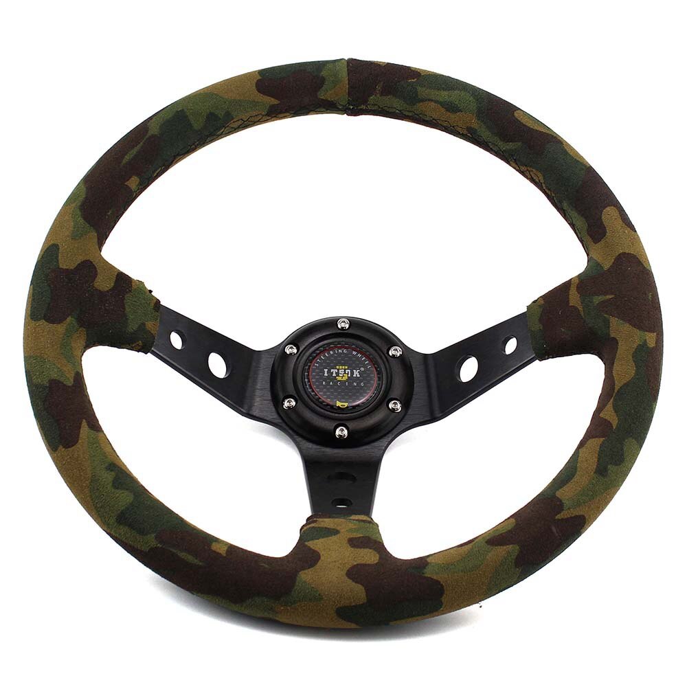 350mm 14'' Camouflage Suede Leather ITSOK Deep Dis... – Grandado