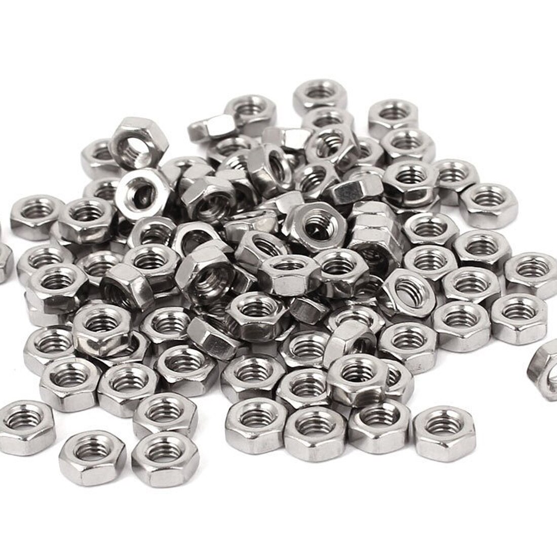 Metric M4 Hex Nut 304 Stainless Steel Fastener DIN... – Vicedeal