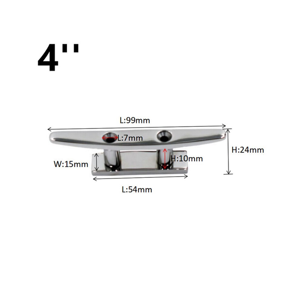 Boot Cleat Mariene Hardware Rvs Boot Cleat Lage Pl... – Vicedeal