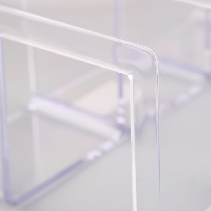 Acrylic Transparent Multi-layer Bookend Decorative... – Vicedeal