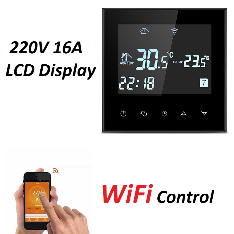 220V 16A LCD Touch Screen Temperatur Controller Pr... – Vicedeal
