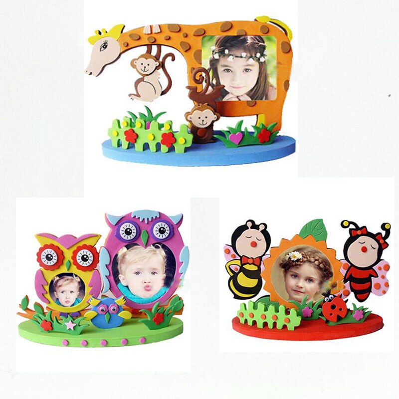 1set Cute DIY EVA Photo Frame Craft Toy Preschool ... – Grandado