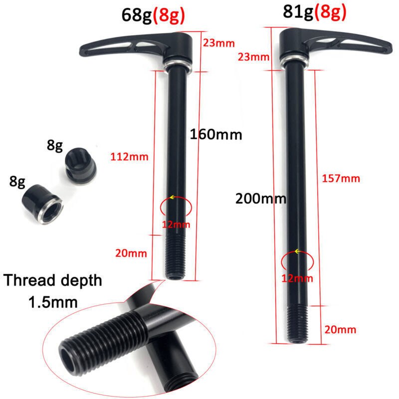 GO-proe Road Disc Brake Skewer Quick Release Titan... – Vicedeal