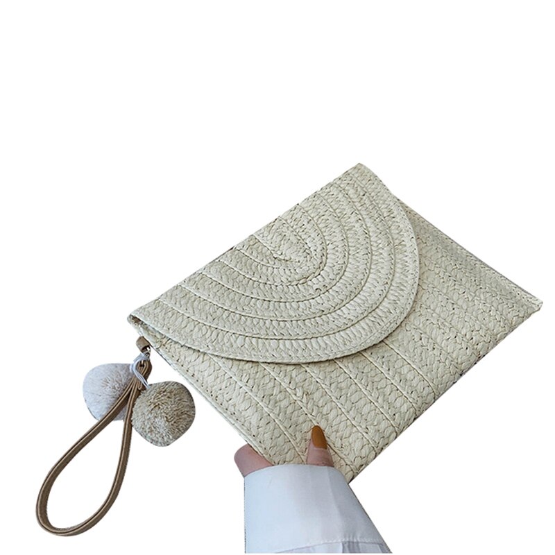 Straw Clutch,Straw Handbag Clutch for Women Summer... – Vicedeal