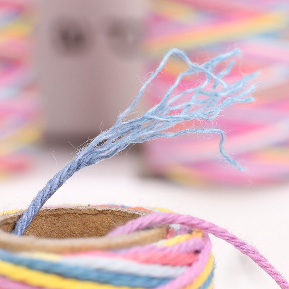 1Mm 23M Katoenen Touw Naaien Diy Macrame Cord Natu... – Vicedeal