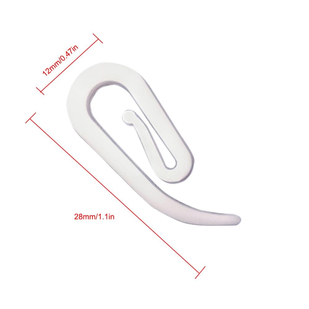 100pcs/pack 6-Shaped Plastic Injection Curtain Pla... – Grandado