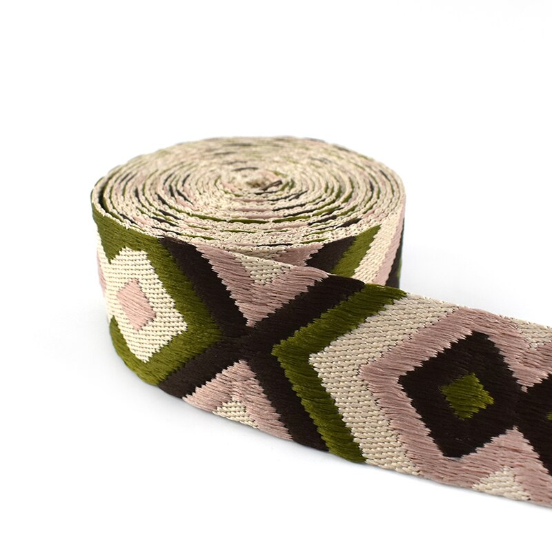 Meetee 2M 50Mm 2Mm Dik Polyester Jacquard Webbing ... – Vicedeal