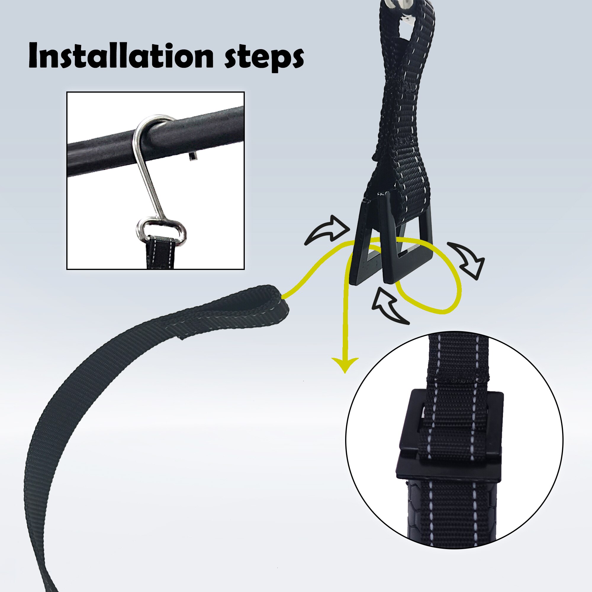 Fitness Hanging Ab Straps Abdominal Muscle Build A... – Vicedeal