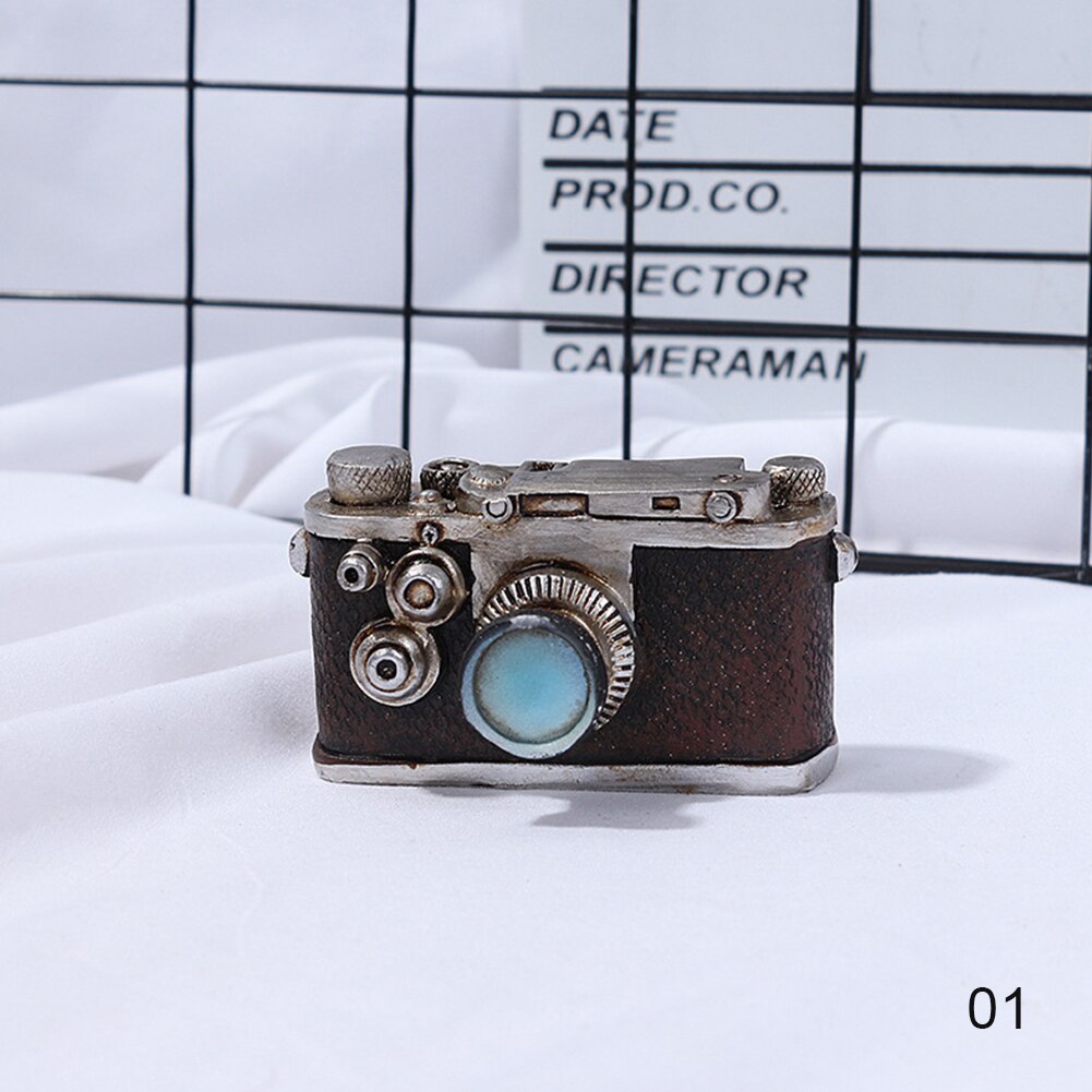 Vintage Mini Resin Ambachten Fonograaf Camera Pian... – Grandado