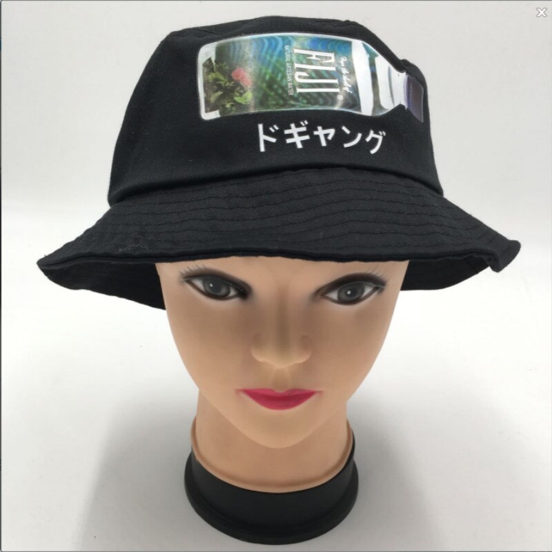 Vintage Gewaschen Denim Eimer Hut Blank Jean Angel... – Vicedeal