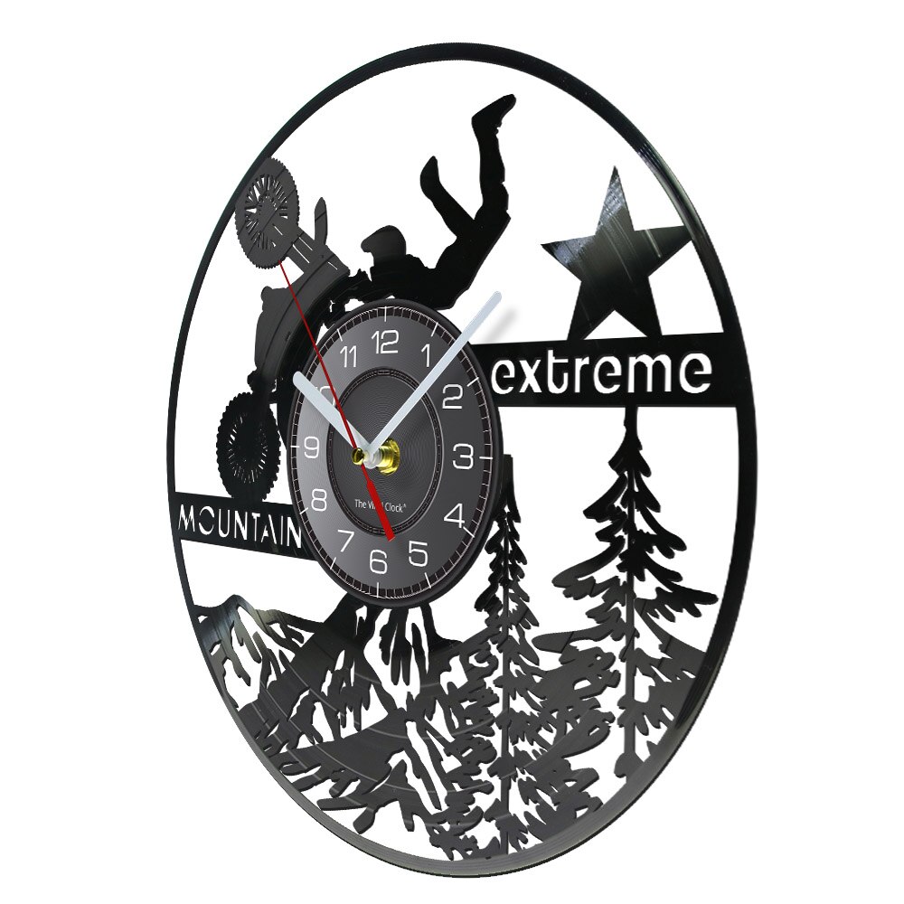 Motocross Mountain Bike Wall Clock Extreme Motorcy... – Grandado