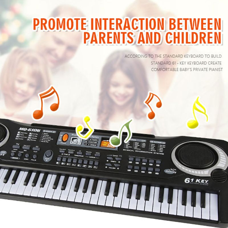 61 Key Music Electronic Keyboard Digital Piano Org... – Vicedeal
