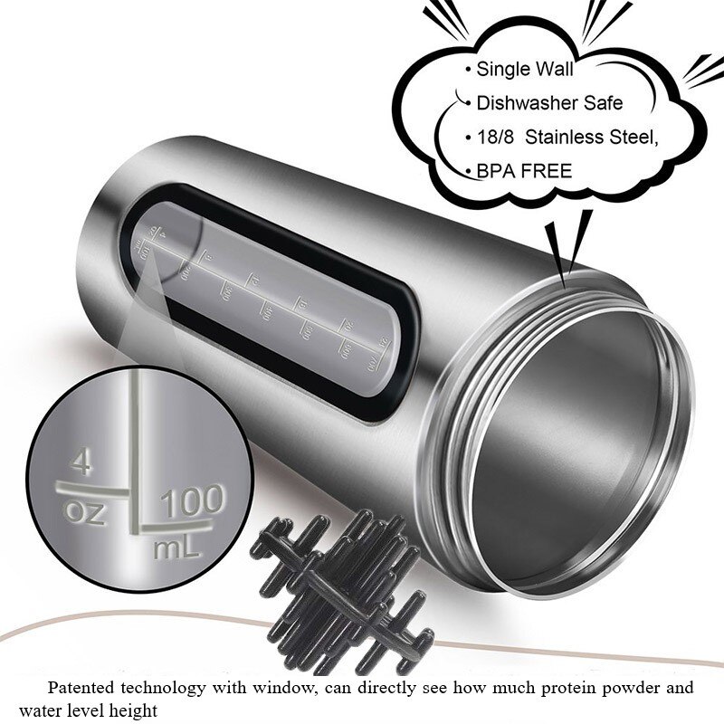 700ml Sport Water Bottles Portable Gym Anti-fall L... – Grandado