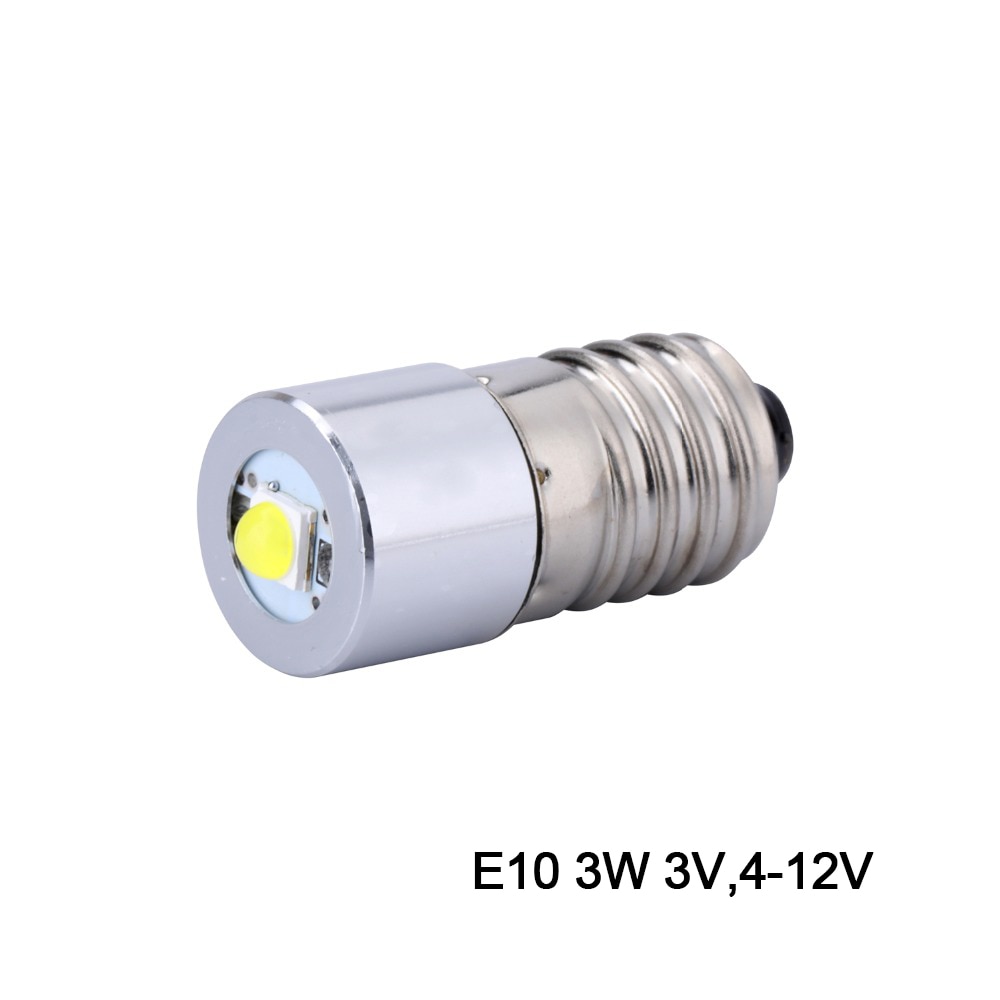 P13.5S E10 3W 3 V/4-12 V Led Lamp Zaklamp Vervange... – Vicedeal