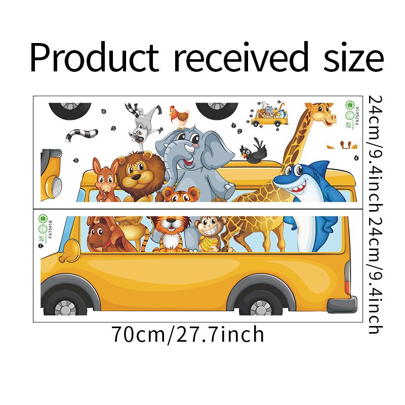 Vinyl Muursticker Kinderkamer Kawaii Decor Slaapka... – Vicedeal