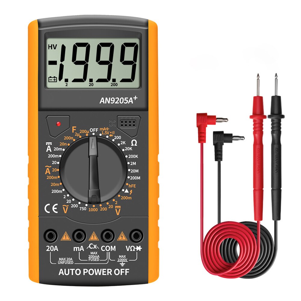 Handheld Digitale Multimeter Ac Dc Professionele T... – Vicedeal