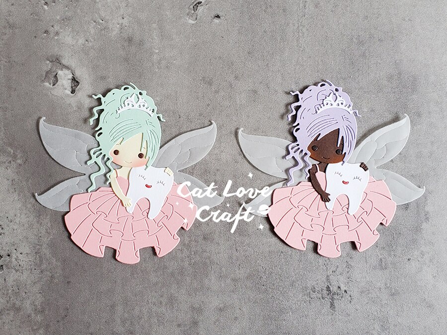 Tooth Fairy Metal Cutting Dies Mold Knife Scrapboo... – Vicedeal