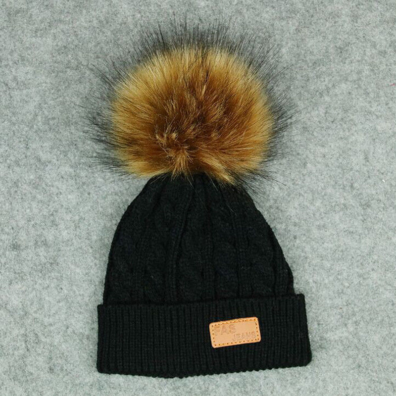 Brand Child Kids Warm Winter Crochet Ski Cap Wool ... – Grandado