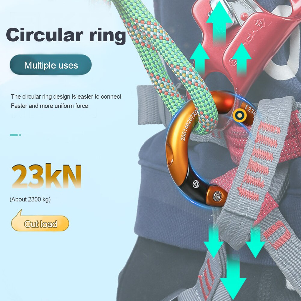 23KN Multi-Directional Gated Ring Seat Belt Load-b... – Grandado