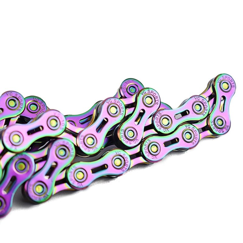 SUMC Bicycle Chain Rainbow Metal Mountain Bike Roa... – Grandado