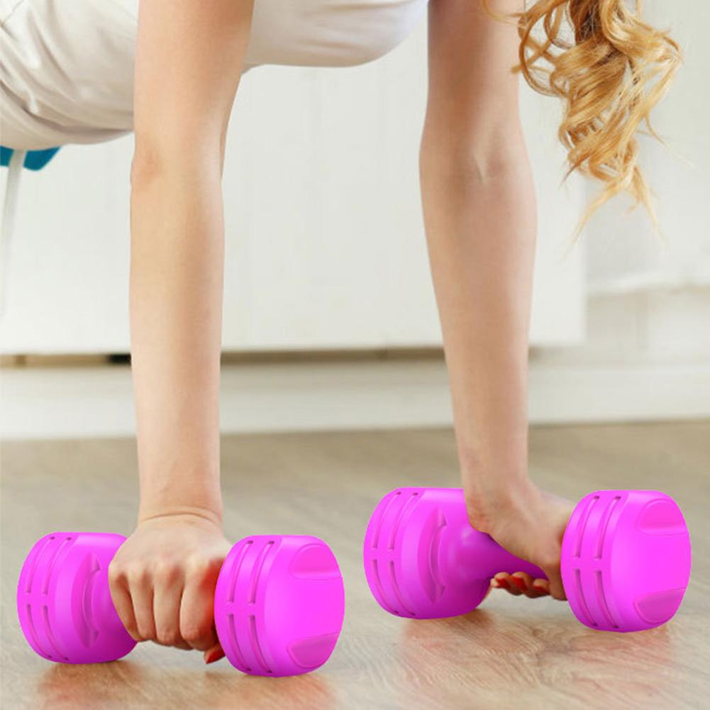 1 Pair Fitness Workout Dumbbells Chrome Strength E... – Grandado