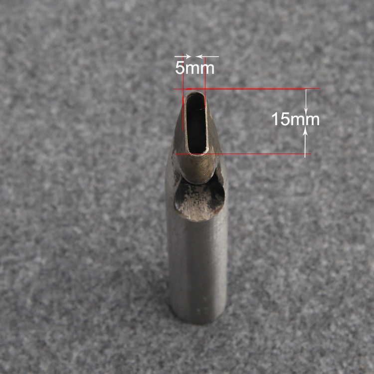 Oval shape Steel punch Round hole puncher Strap be... – Grandado