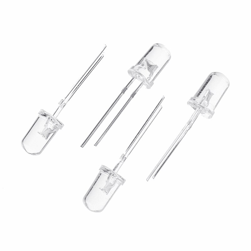 100pcs 5mm Round Purple UV 405nm LED Diode Bright ... – Vicedeal