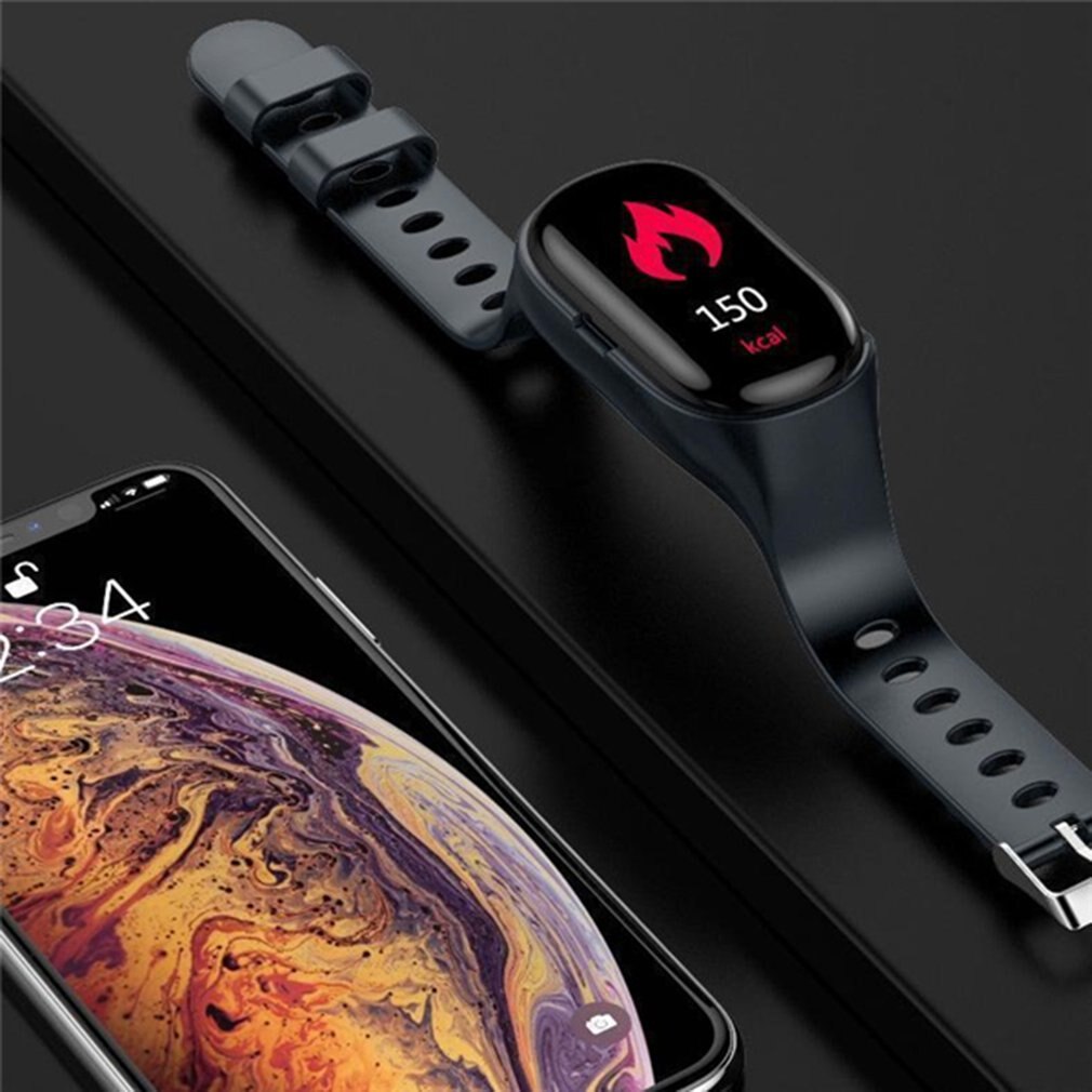 M3 Plus Smart Armband Hartslag Stappenteller Call ... – Grandado