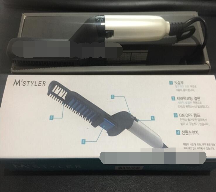 Hair Curling Iron M Styler Men's All In One Cerami... – Grandado