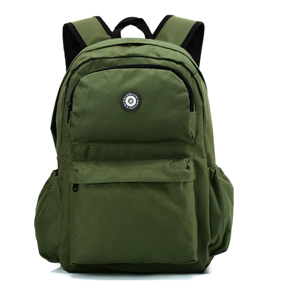 Unisex Canvas Backpack College Student School Back... – Grandado