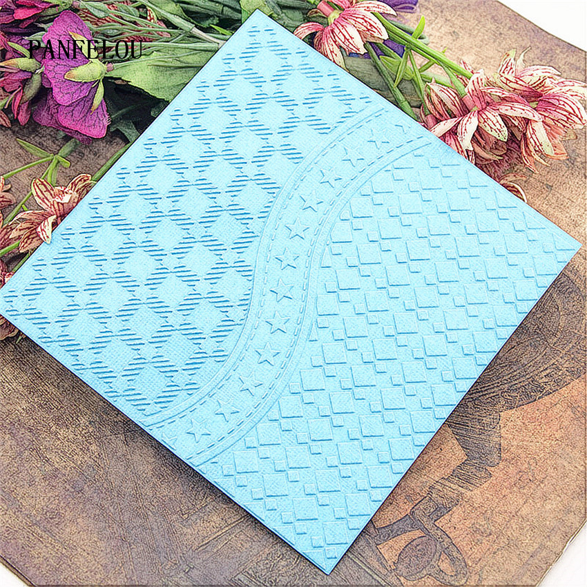 PANFELOU Easter The stars square Embossing folders... – Grandado