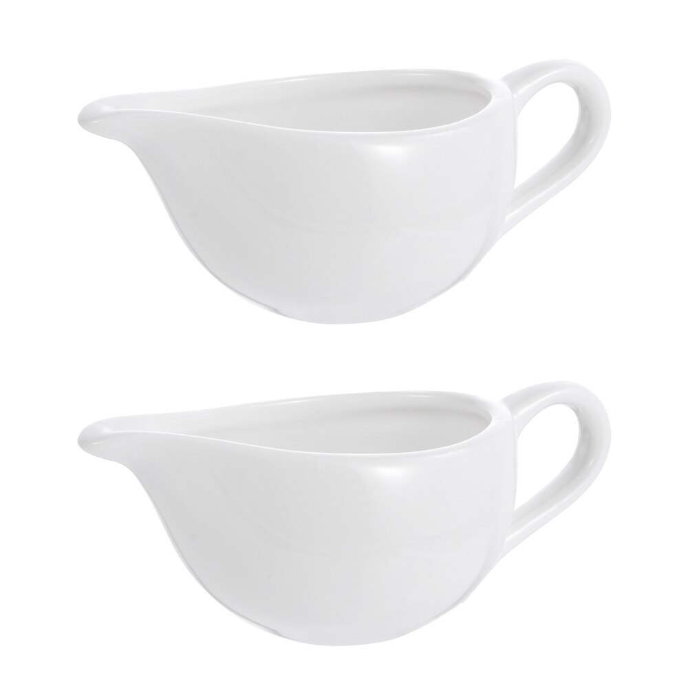 2 Pcs Ceramic Sauce Boat Kitchen Gravy Boat Practi... – Grandado