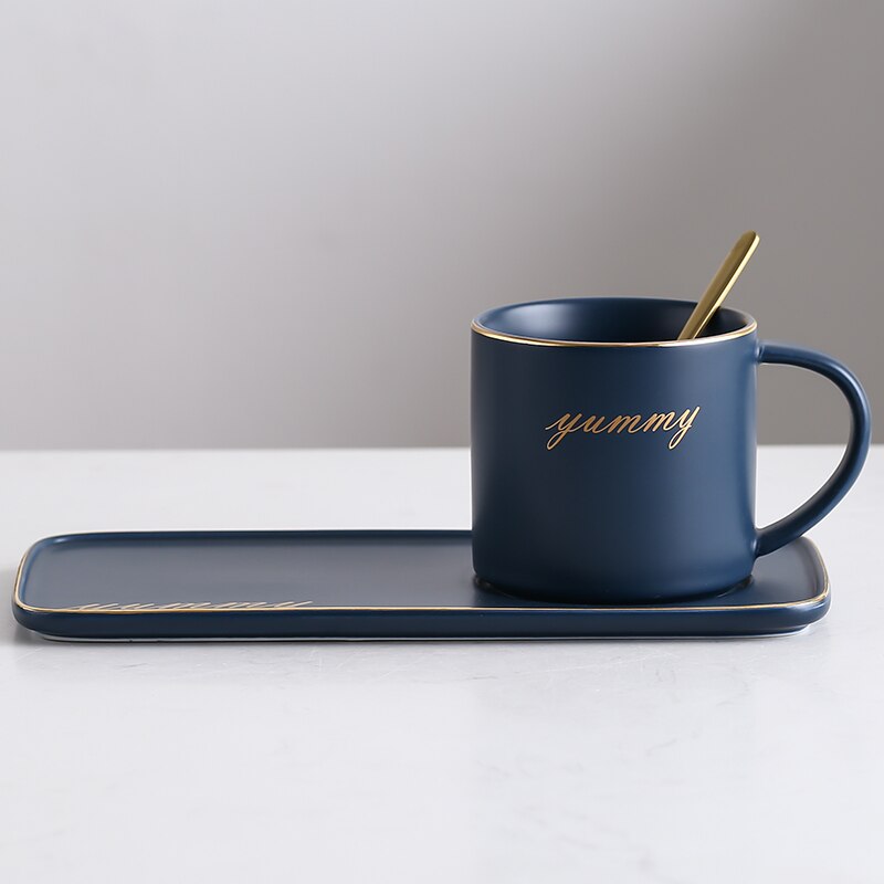 European Style Ceramic Office Home Coffee Cup And ... – Grandado