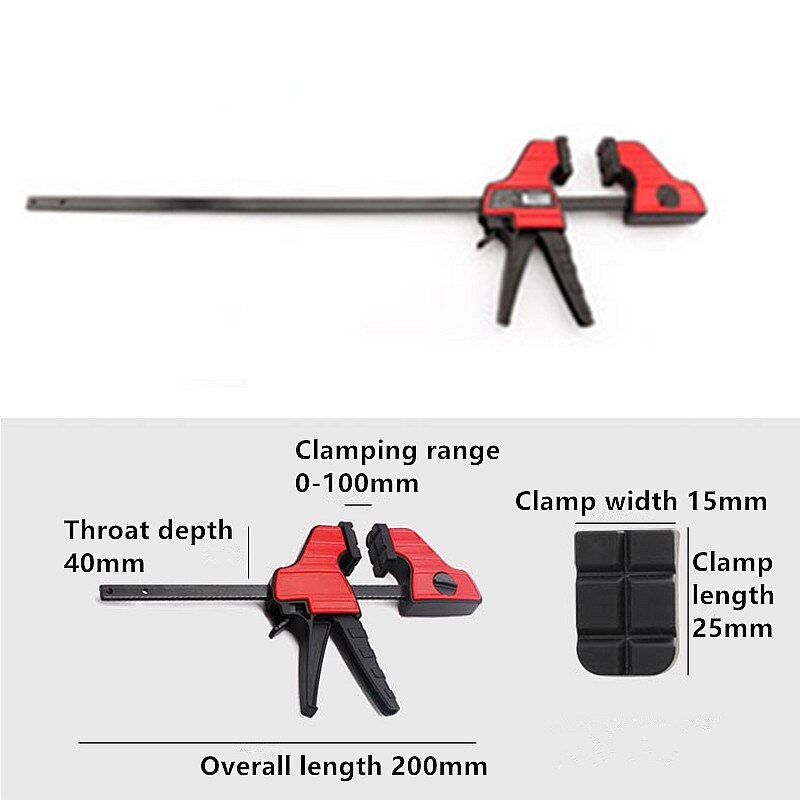 Woodworking Quick Fixture F Clip Heavy Duty Woodwo... – Grandado