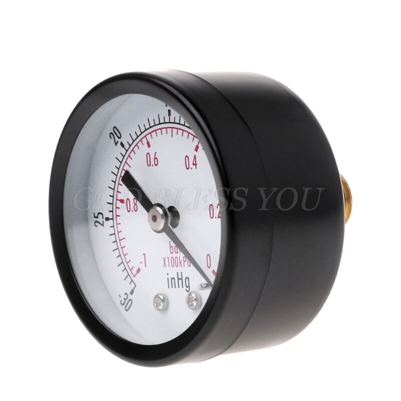 Mini Air Vacuum Pressure Gauge 50mm Pressure Meter... – Grandado