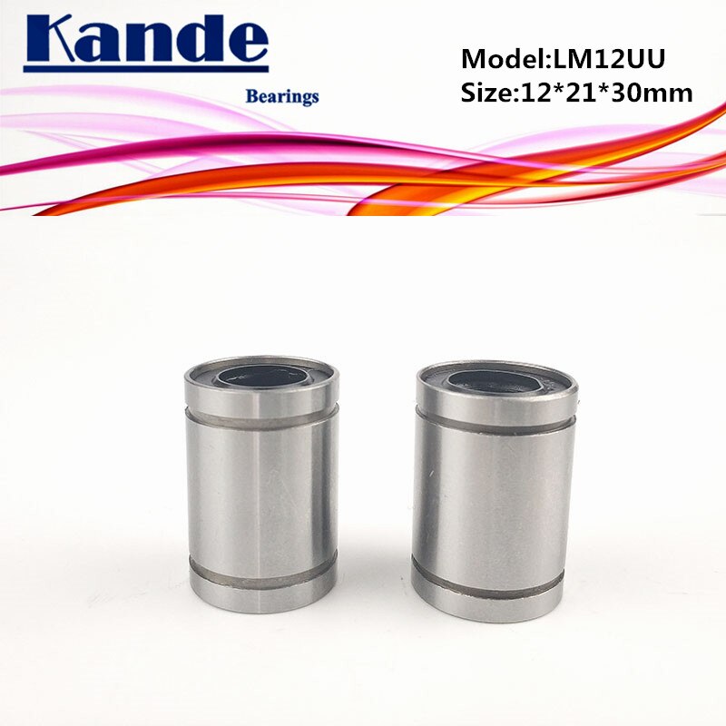 Kande Lagers LM12UU 10 Pcs LM12UU Linear Bearing 1... – Grandado