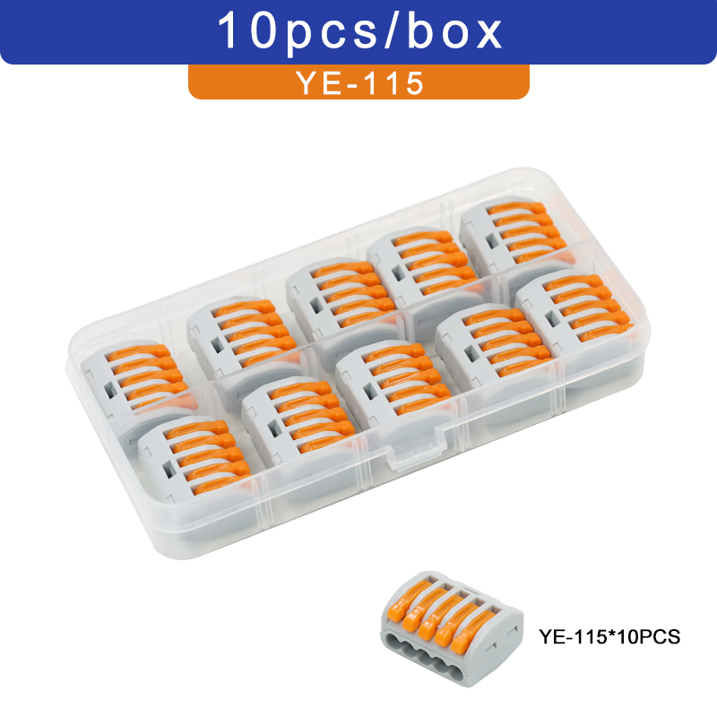 Electrical wiring terminals set cage spring univer... – Vicedeal