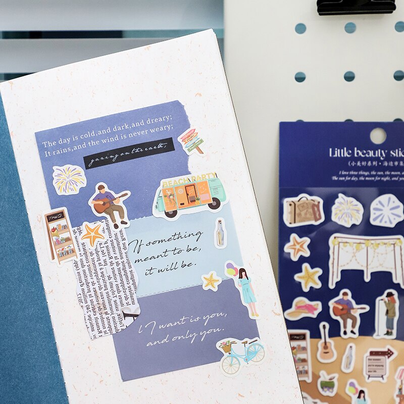 16packs/LOT small beautiful series fresh decoratio... – Grandado