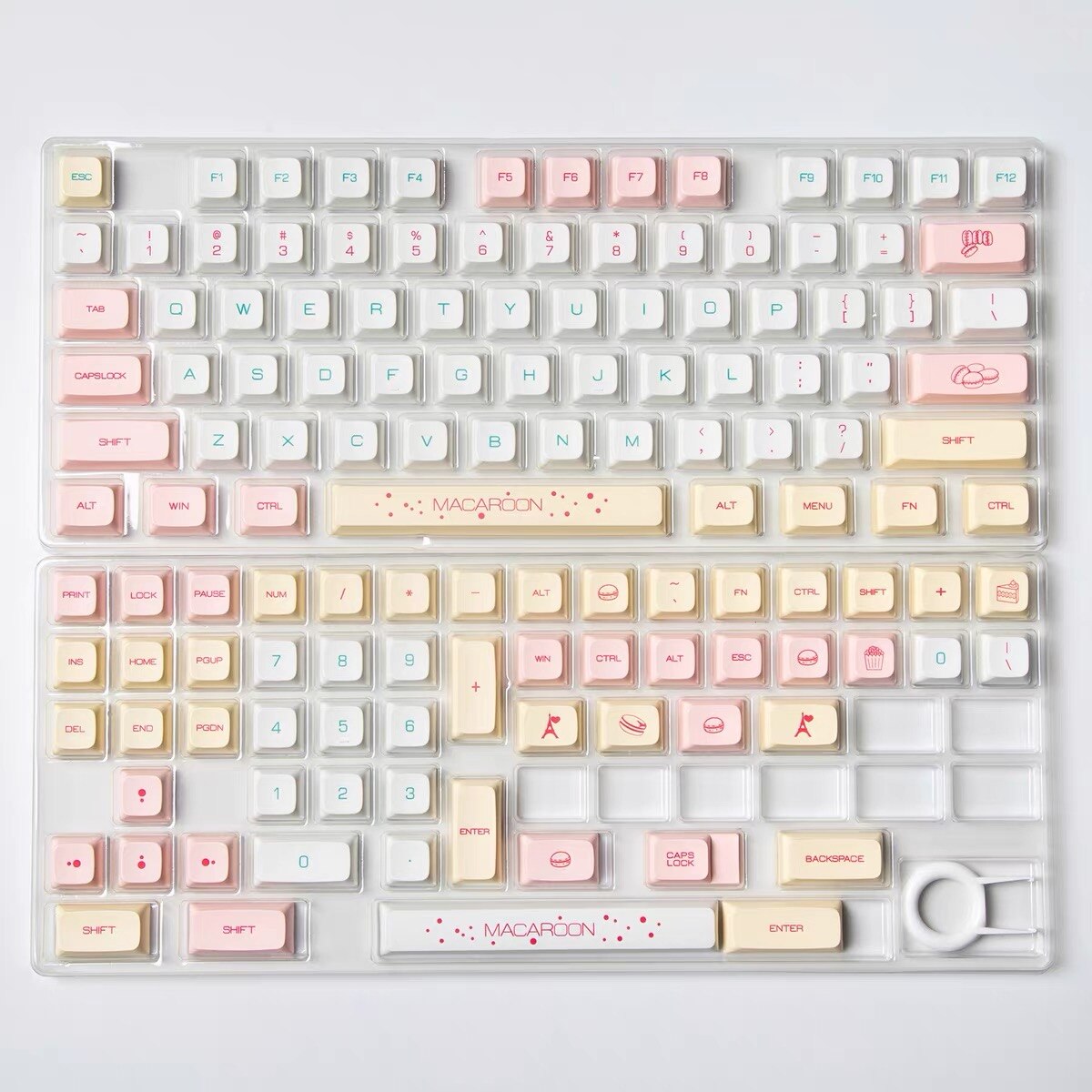 1 Set Xda Macaron Thema Pbt Dye Subbed Key Caps Vo... – Vicedeal