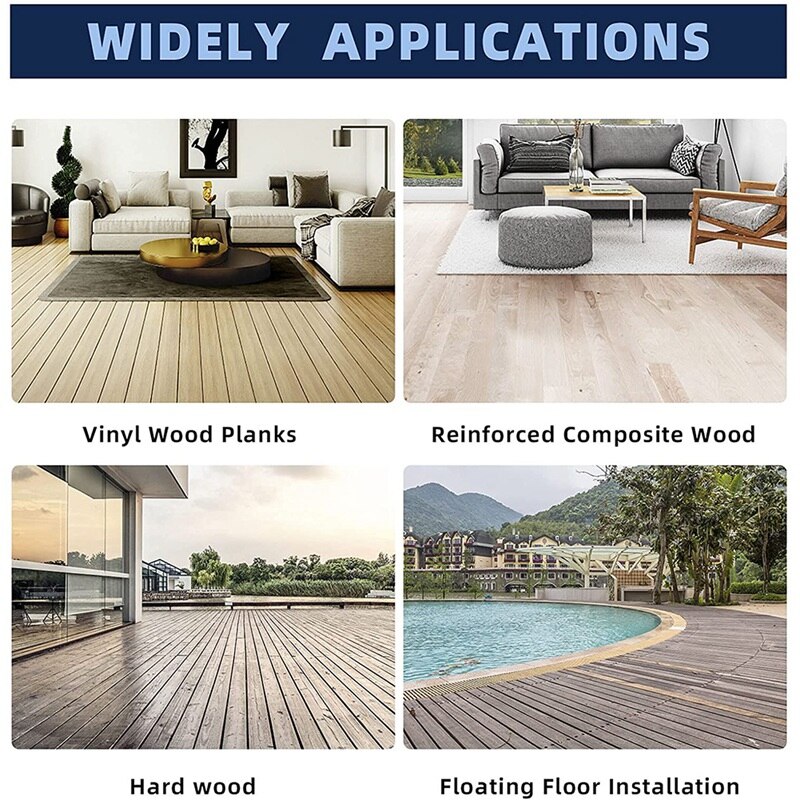 40 Pack Flooring Spacers Laminate Flooring Install... – Vicedeal