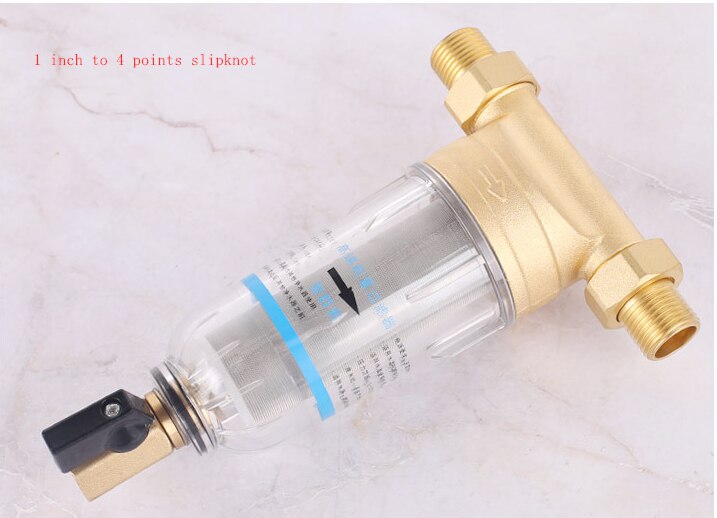 1 in to 4 ,6points slipknot, All-copper pre-filter... – Grandado