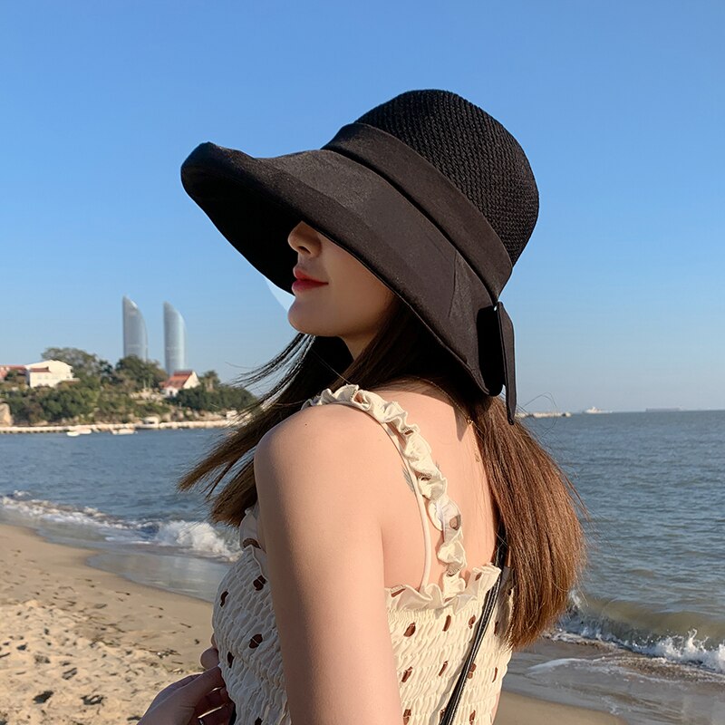 2021New Zomer Vrouwen Zon Hoeden Mesh Floppy Top O... – Vicedeal