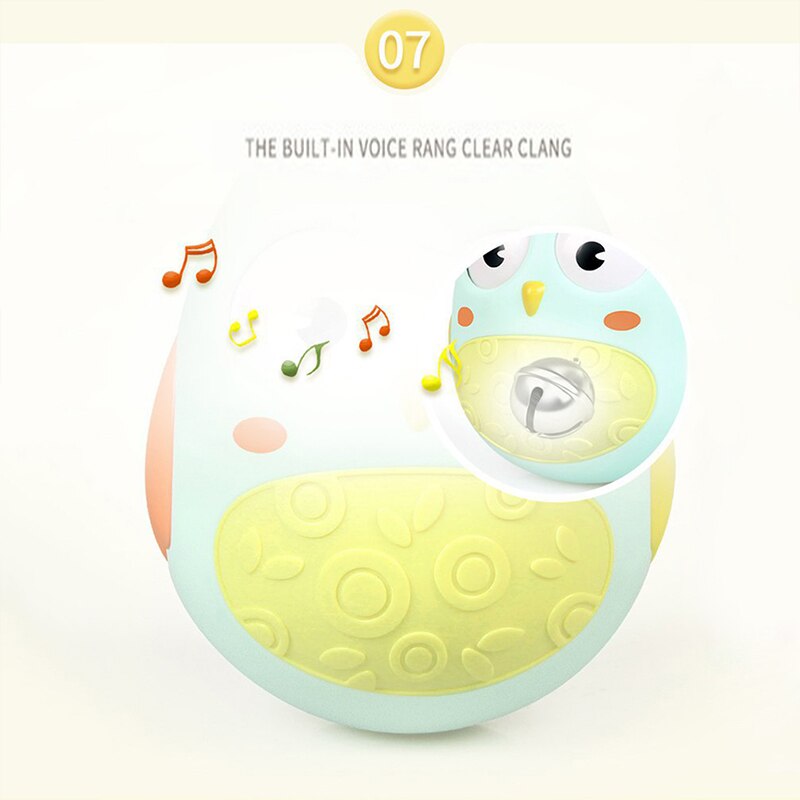 Cute Baby Toys Nodding Moving Eyes Owl Doll ABS Ba... – Grandado